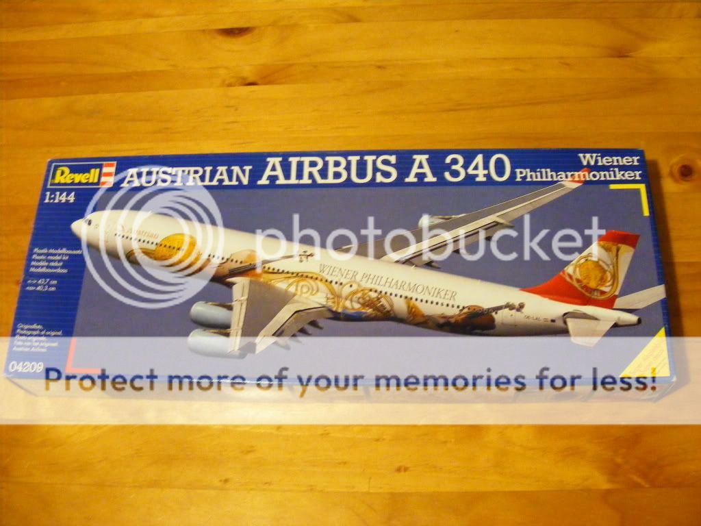 Airbus A340-300, Revell 1/144 - Work in Progress - Aircraft ...
