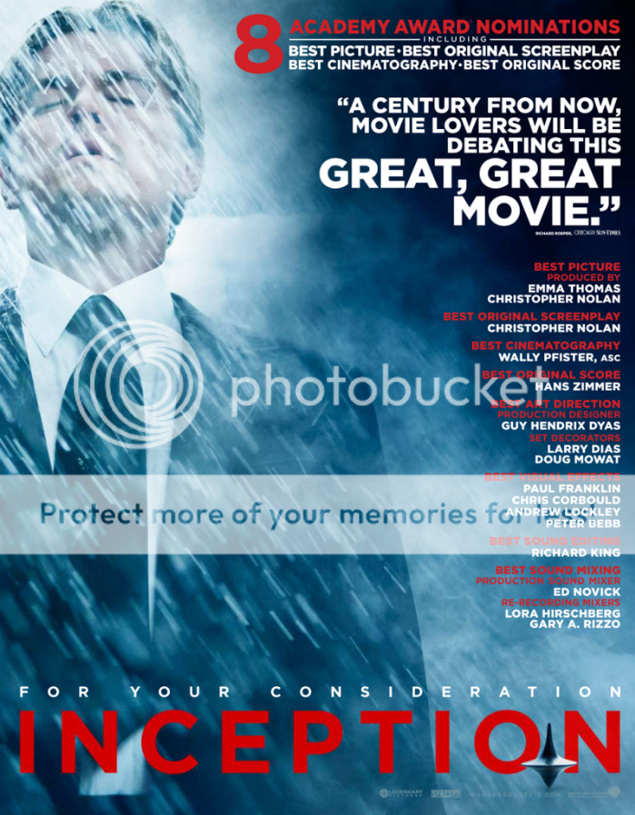 Inception 'For Your Consideration' Ad. - Page 14 | Nolan Fans Forums