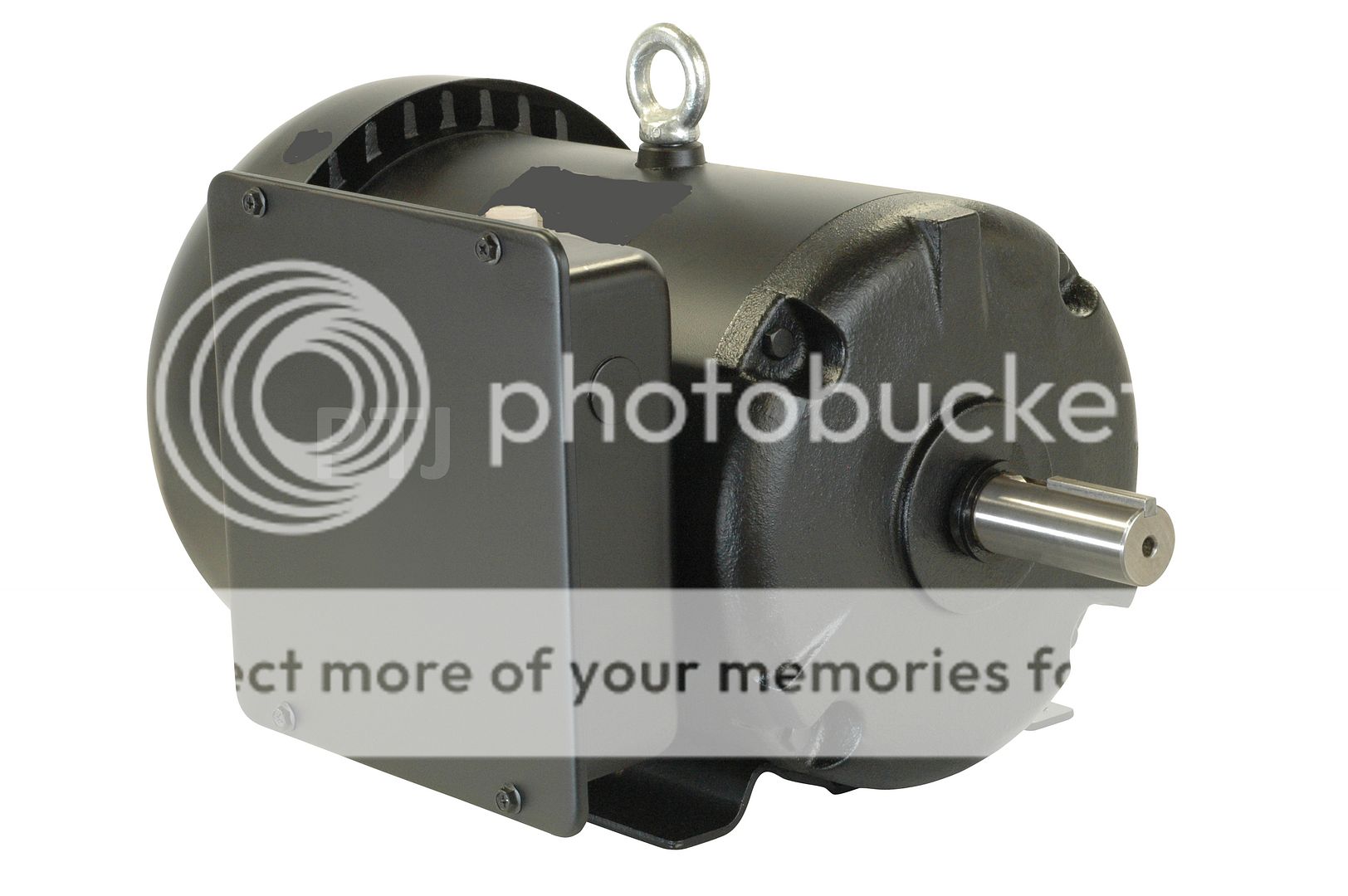 10 hp 215t electric motor 1740 rpm 1 phase totally enclosed 2 year warranty