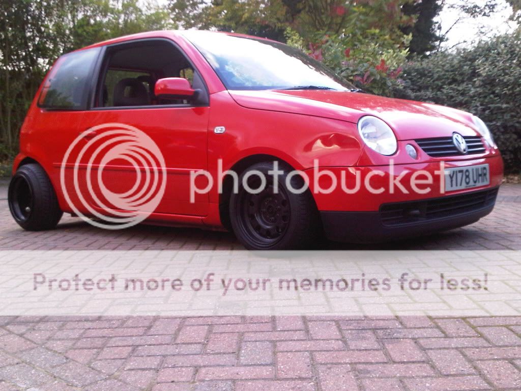 My Red lupo on wellers, coilovers and shims before and after ...