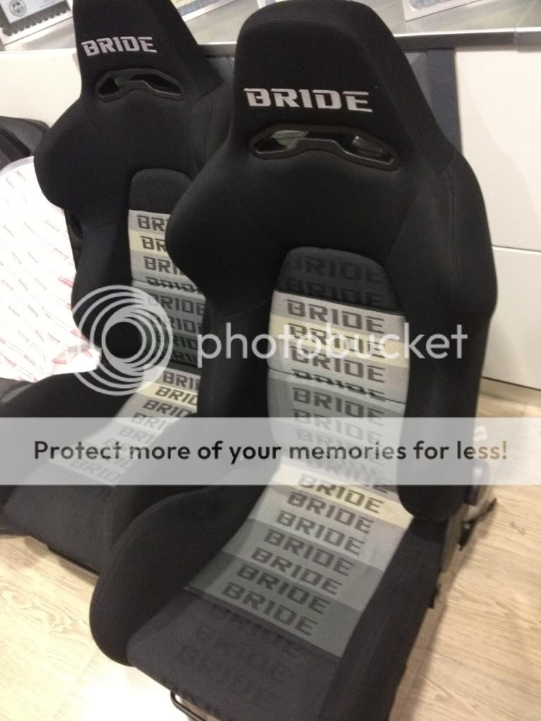 FS: (For Sale) Authentic Bride Brix II and Ergo II (black with gradation) - NASIOC