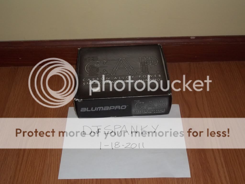 Alumapro 5 farad CAP- BNIB | DIYMobileAudio.com Car Stereo Forum