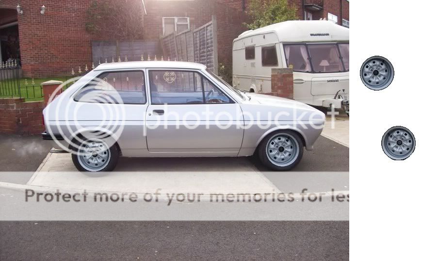 Escort steelies...photoshopped and ordered! | Retro Rides